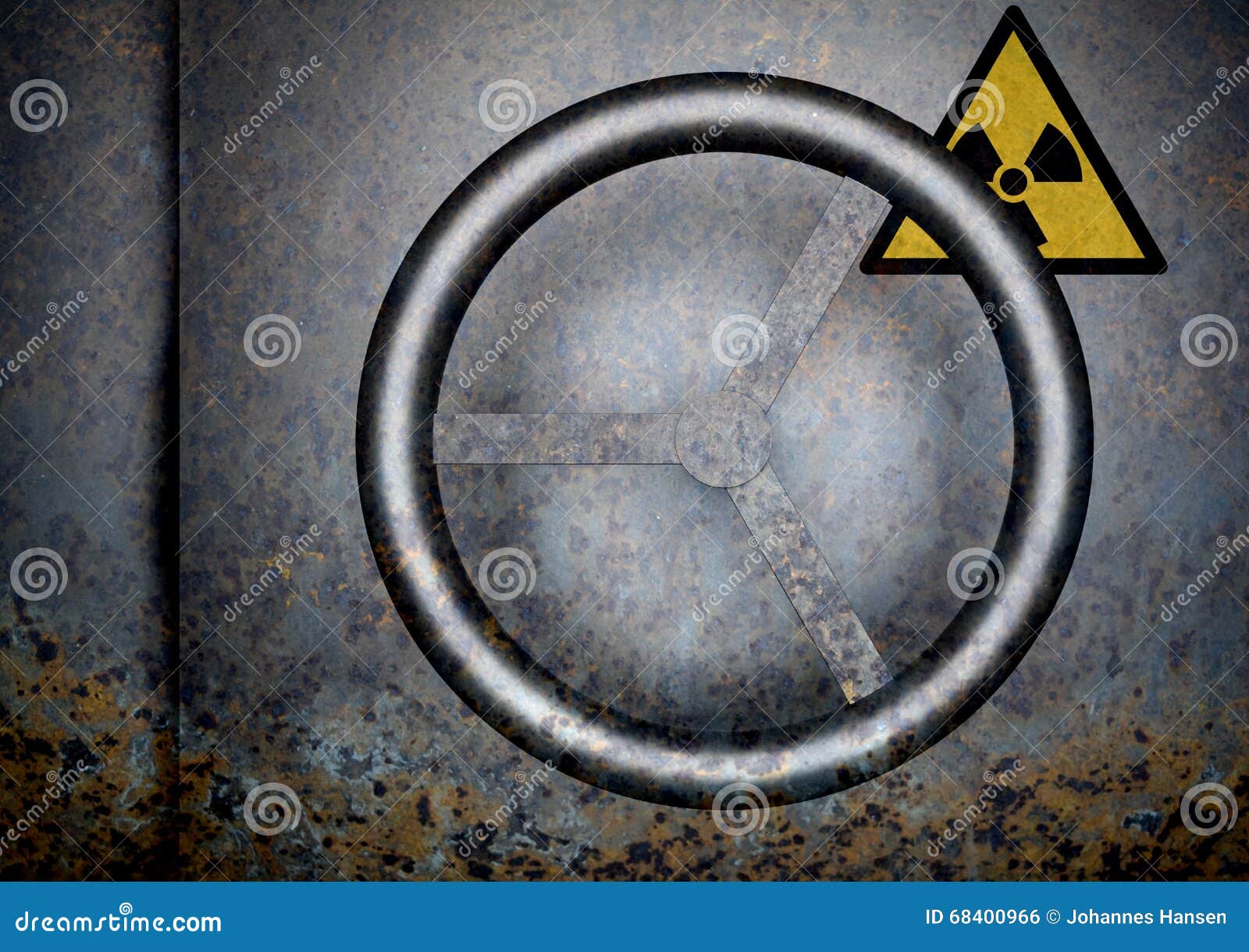 Fallout Shelter. Vintage Nuclear Symbol. Radioactive Zone Sign. Vector ...