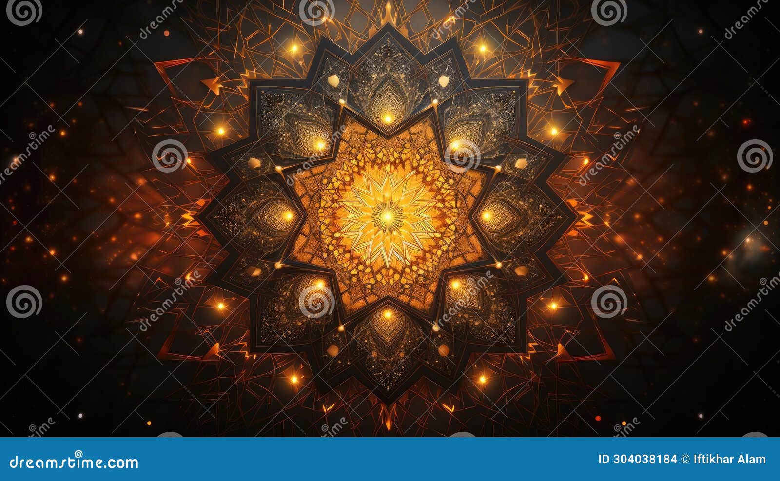 Computer Generated Image of a Star, Astral Beauty Revealed in Glorious ...