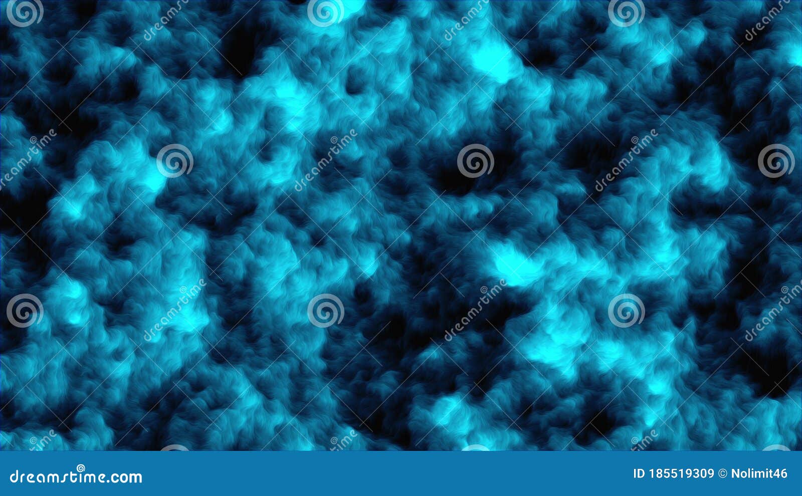 Computer Generated Realistic Background of Dense Smoke, 3D Rendering ...