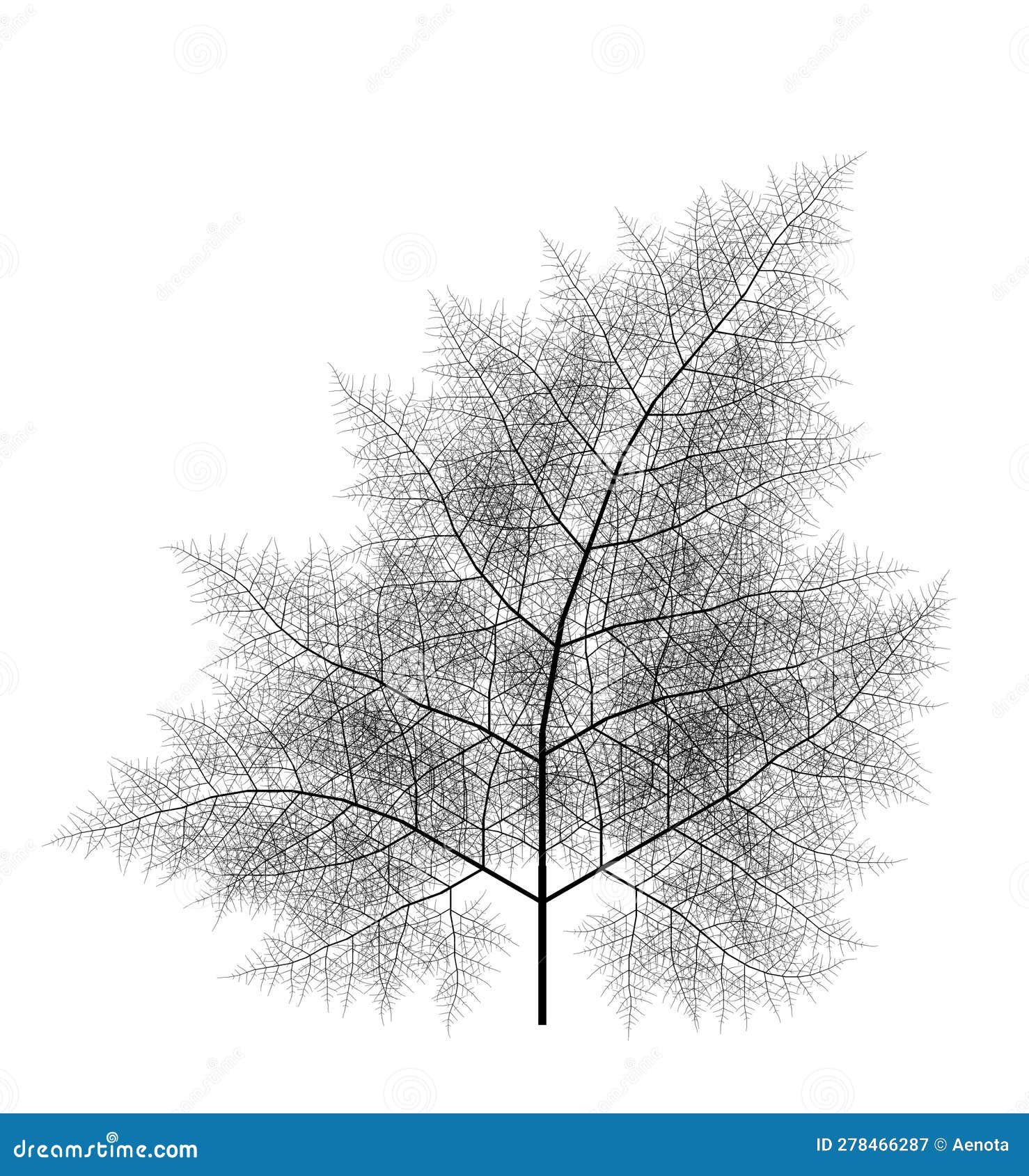 Computer Generated Self-Similar L-system Branching Tree Fractal ...