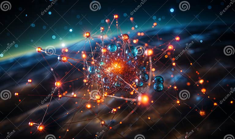 Computer Generated Space Station Stock Image - Image of cosmic ...