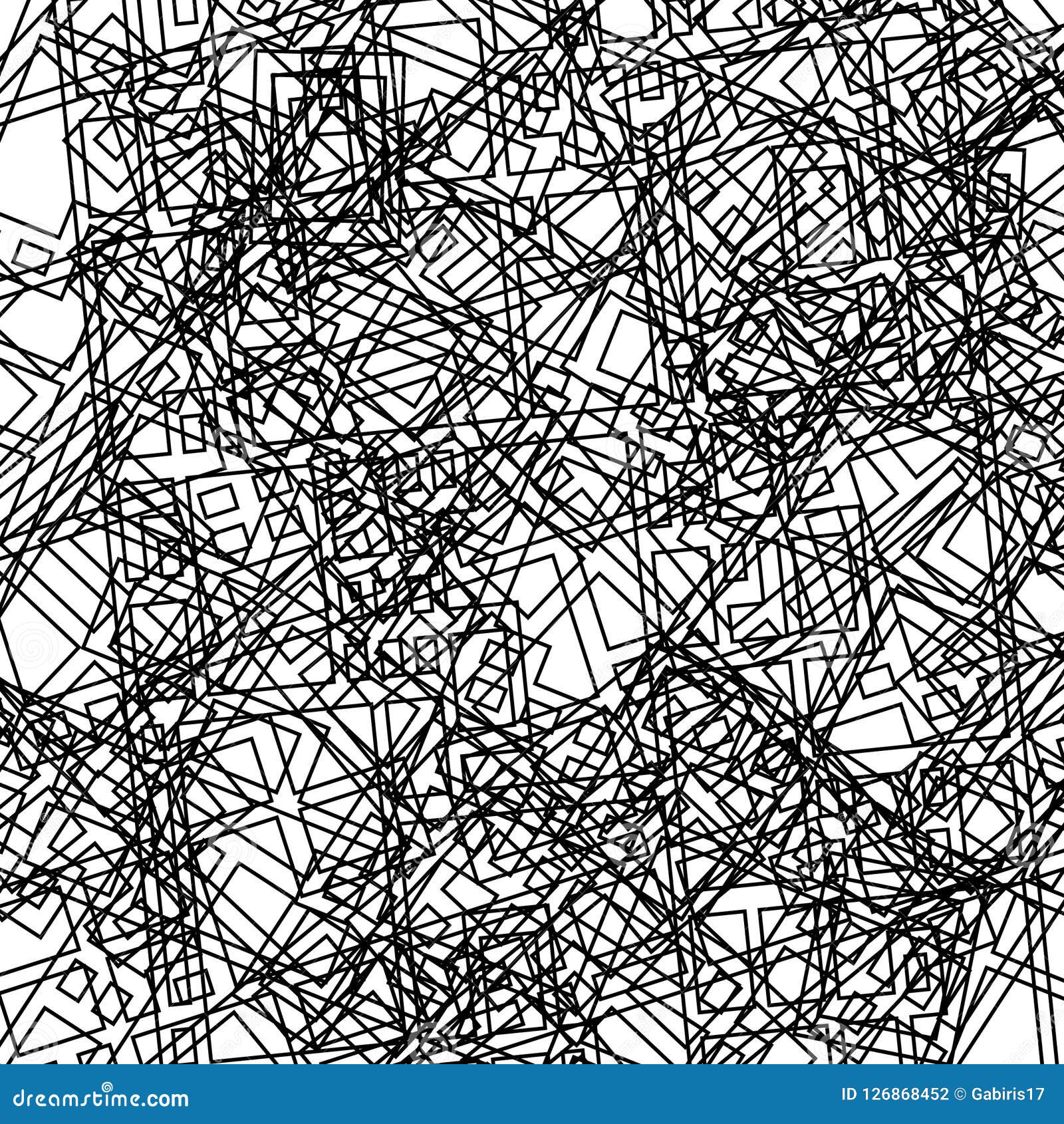 Computer Generated Strict, Linear Abstract Pattern Remastered Stock ...