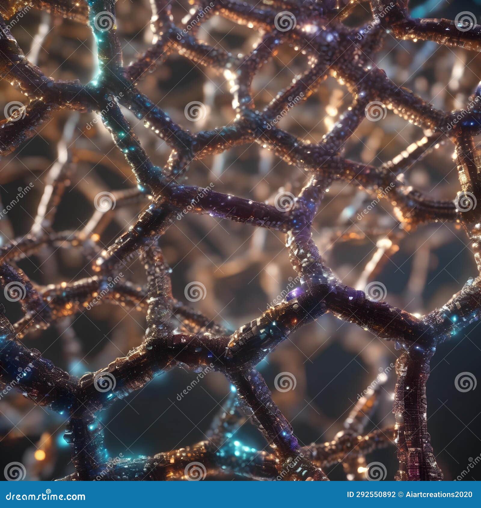 A Computer-generated Visualization of the Intricate Genetic Code within ...