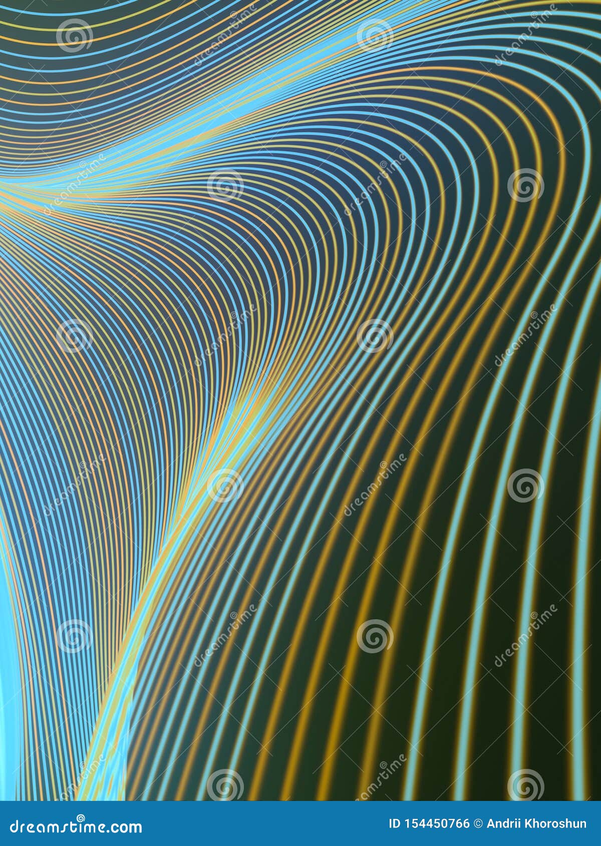 Wave Band Geometric Pattern. Modern Style Abstraction with Composition ...