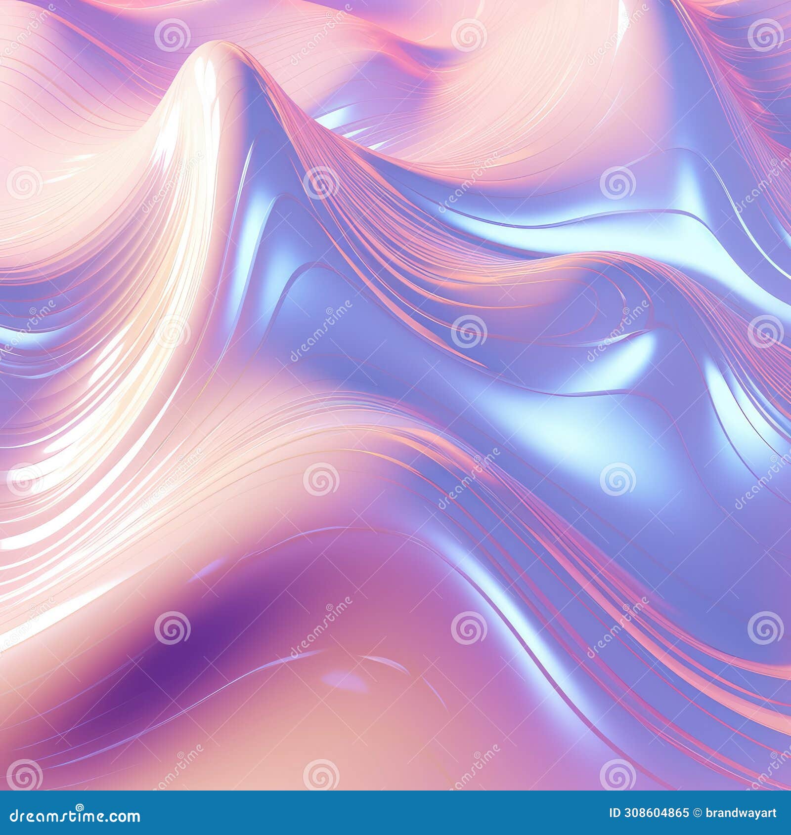 Wavy Pink and Blue Background Stock Illustration - Illustration of ...