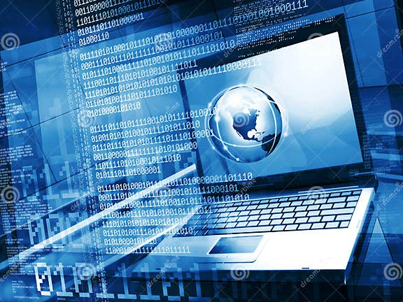 Computer generation stock illustration. Illustration of communication ...