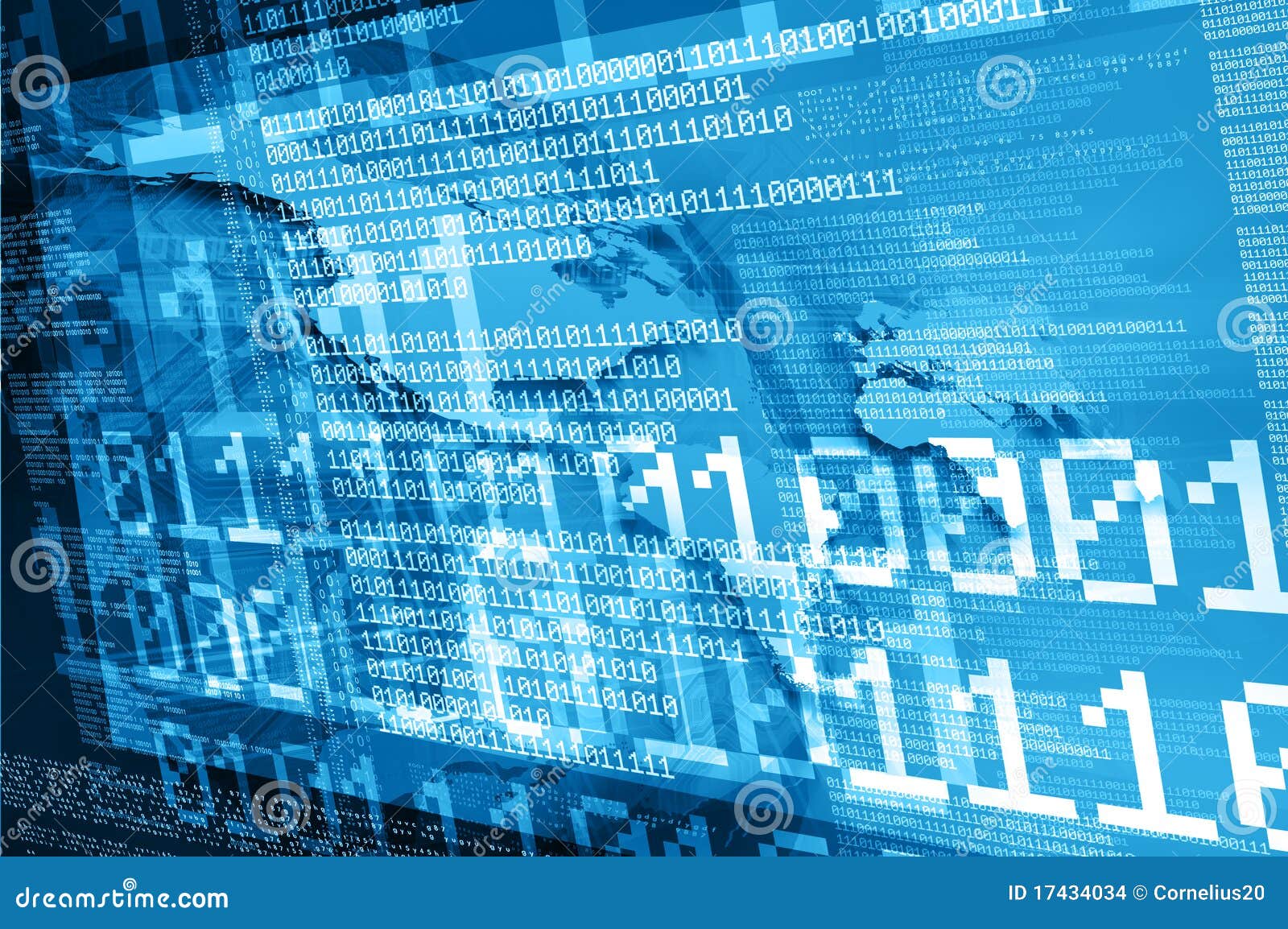 Computer generation stock illustration. Illustration of internet - 17434034