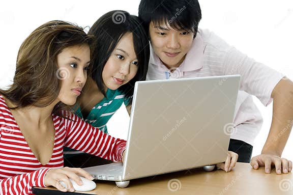 Computer Generation stock image. Image of laptop, people - 1810315