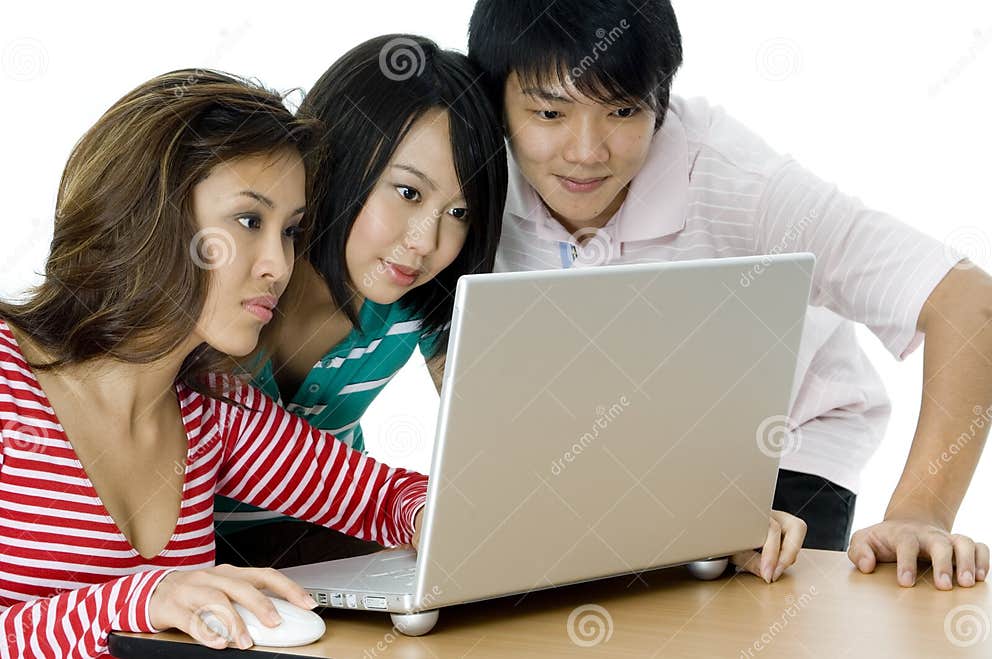Computer Generation stock image. Image of laptop, people - 1810315