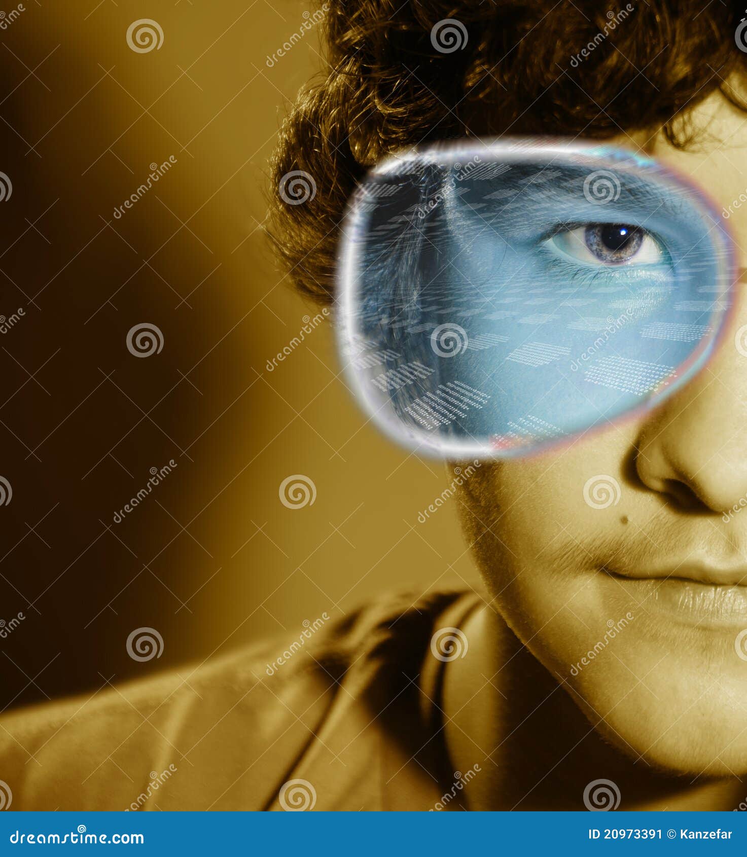 The computer genius stock image. Image of electronic - 20973391