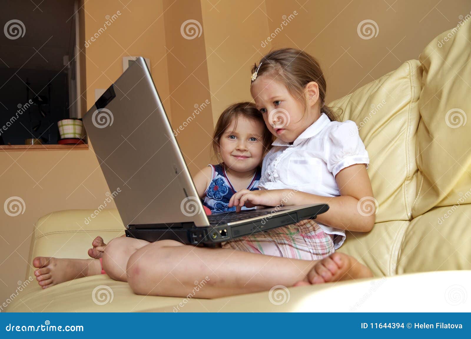 Computer girls stock photo. Image of lifestyles, learn - 11644394