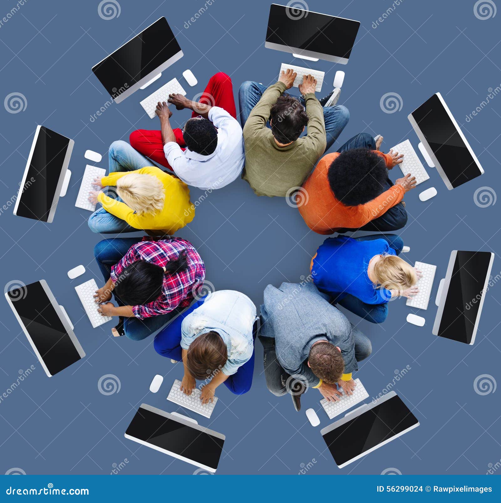 Computer Global Communications Connection Corporate Concept Stock ...