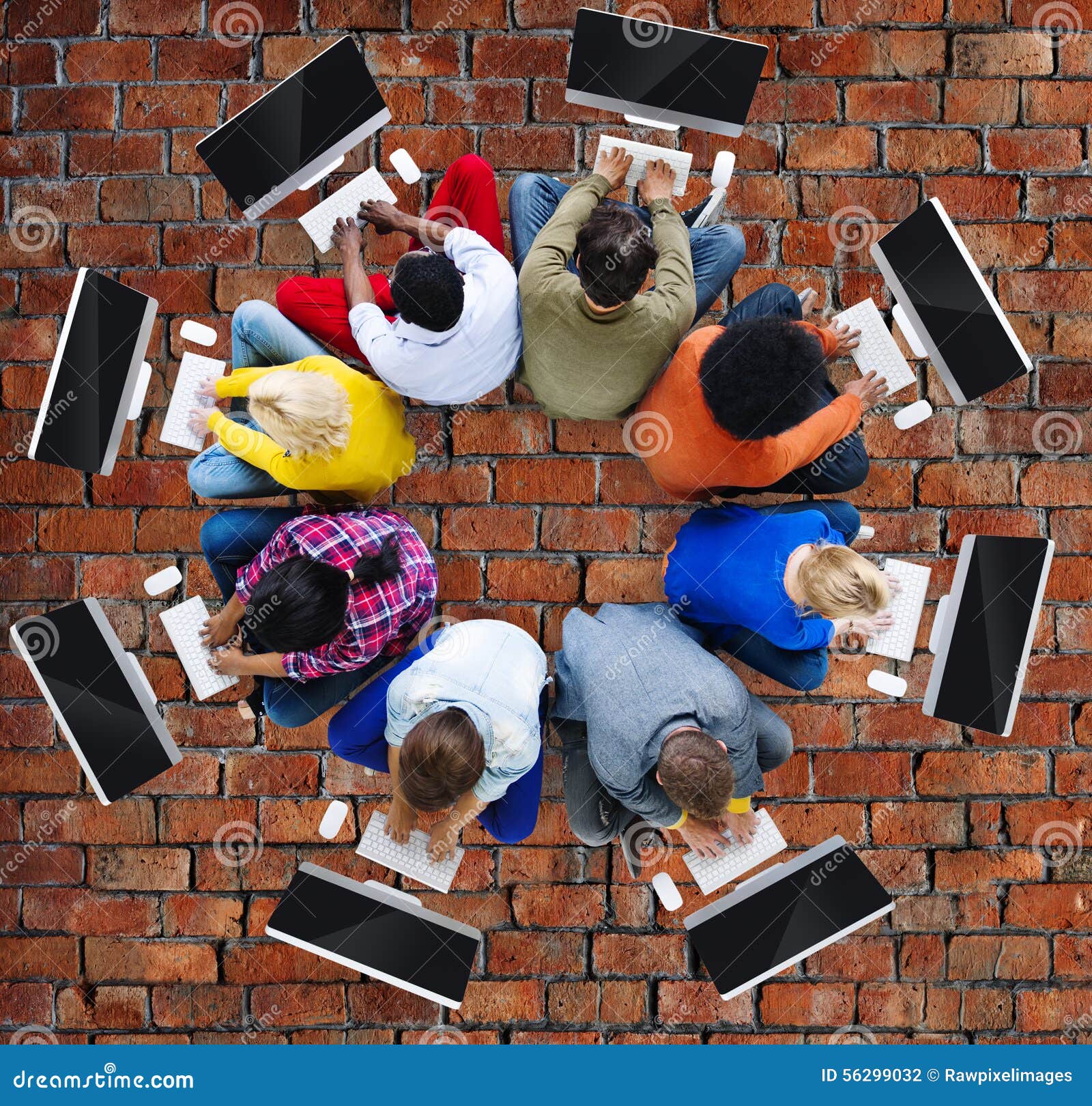 Computer Global Connection Vector Icon Symbol Isoalted On White ...