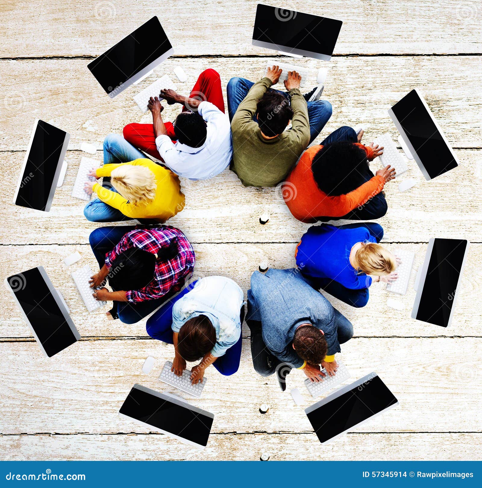 Computer Global Communications Connection Corporate Concept Stock Photo ...