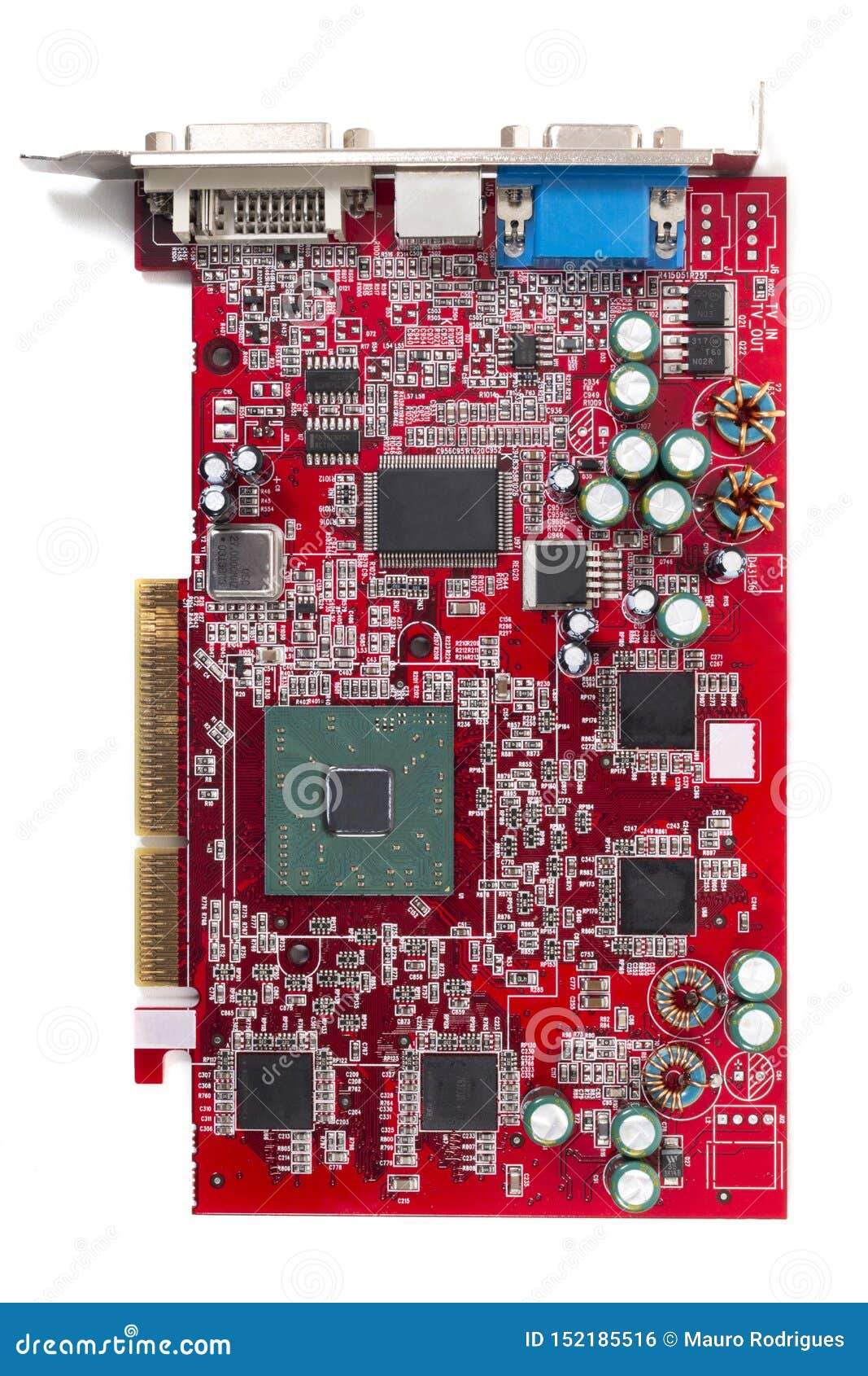 Computer graphic card stock photo. Image of data, hardware - 152185516