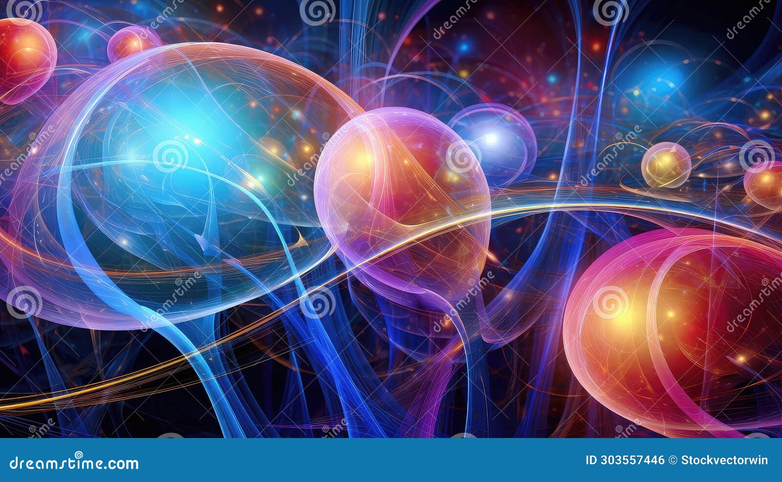 Computer Graphic Technology Background Stock Illustration ...