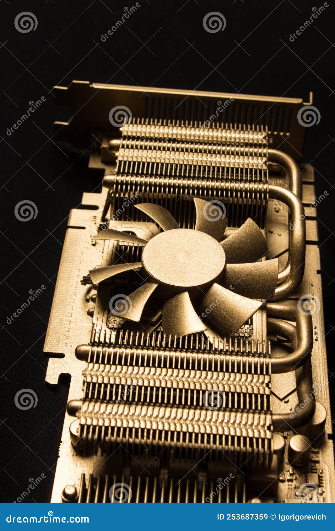 Computer Graphic Video Card Stock Image - Image of tech, finance: 253687359