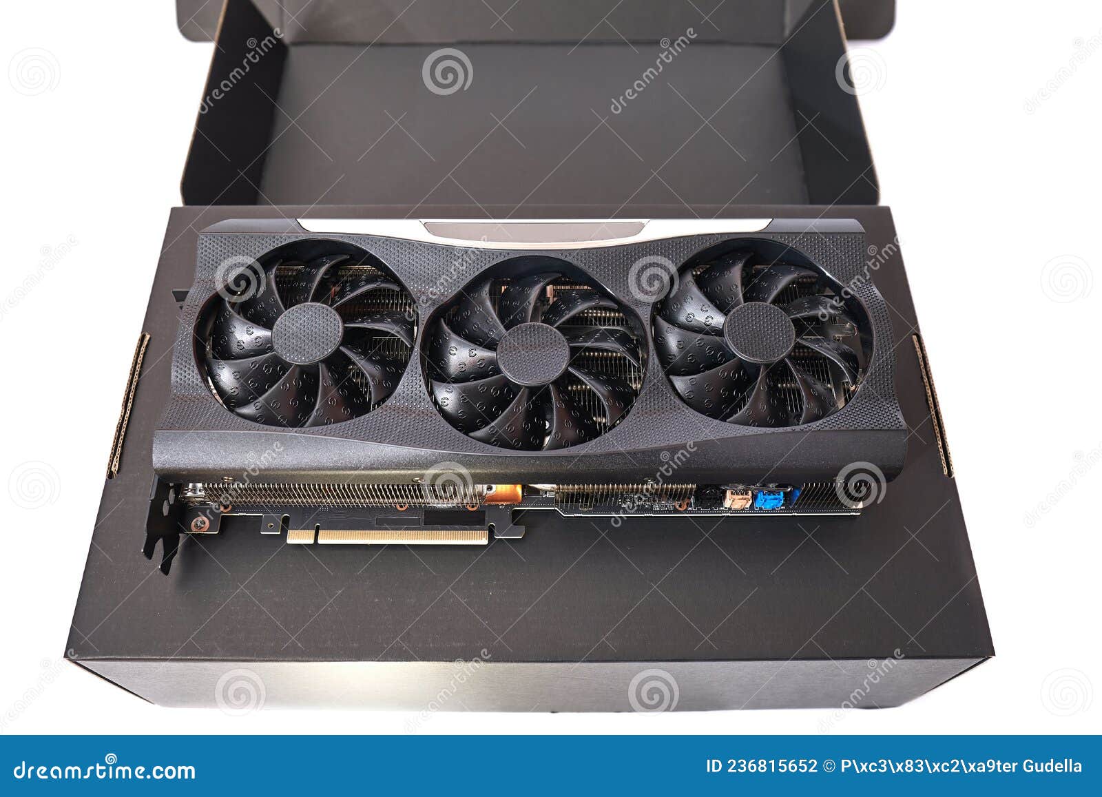 Computer Graphics Card on a Desk Stock Photo - Image of enthusiast ...