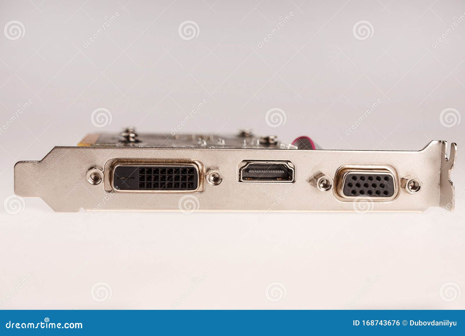 Computer Graphics Card with Dvi Hdmi Vga Connectors, Passive Cooling ...