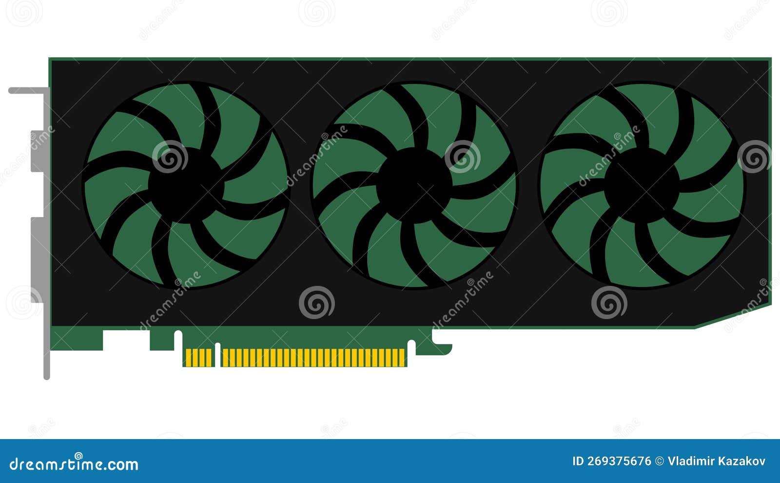 Three Fans Royalty-Free Stock Photo | CartoonDealer.com #20614629