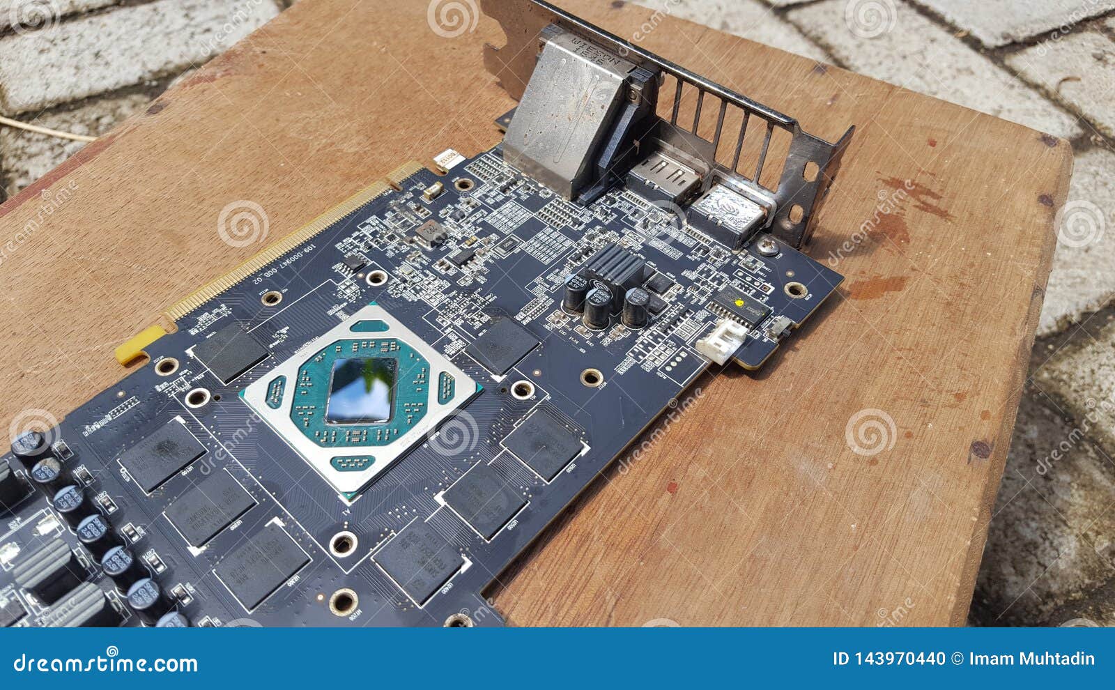 Computer Graphics Cards, Hardware Supporting Games and Multimedia Stock ...