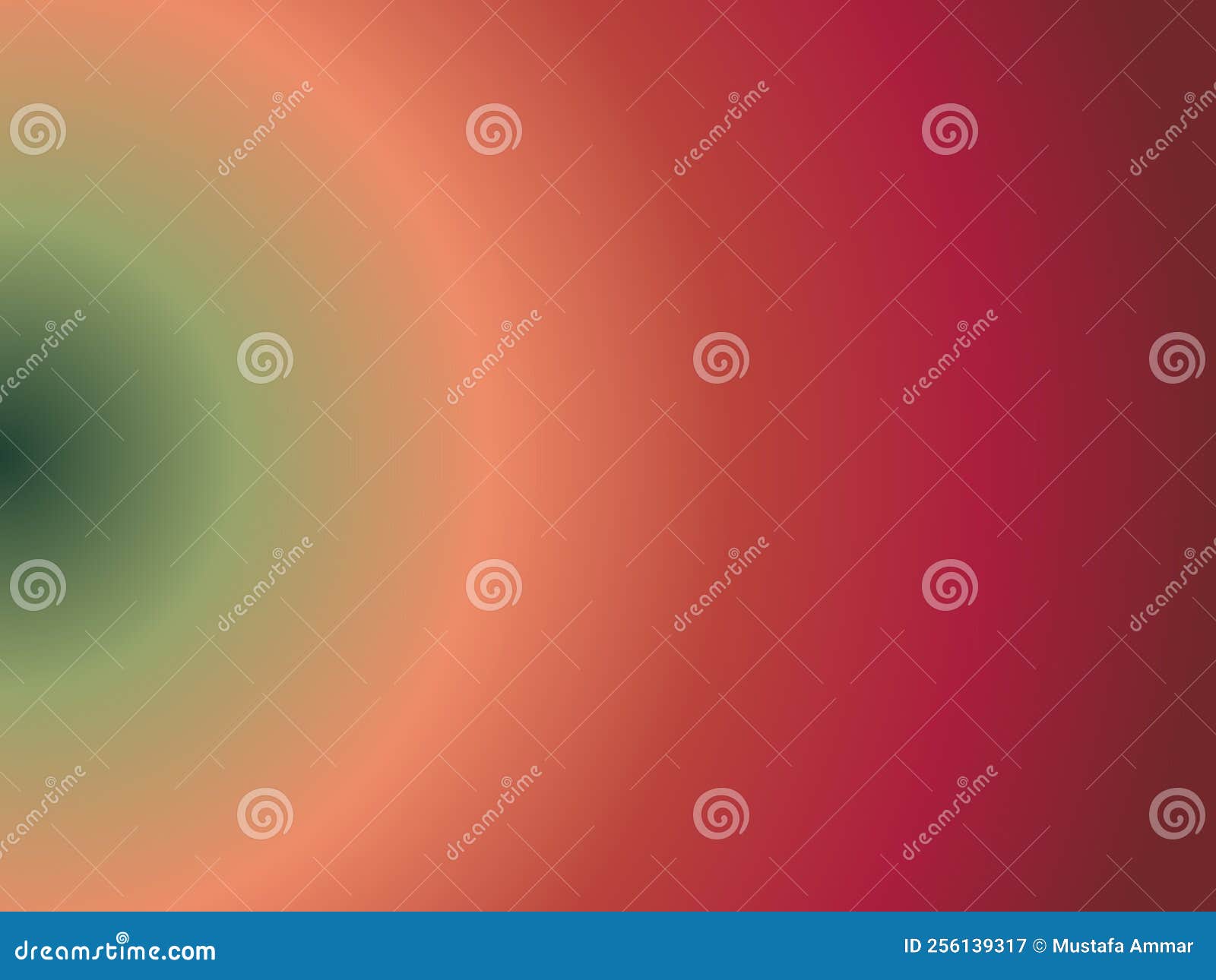 Abstract Gradient of 6 Colors Combinations. Soft Colorful Background ...