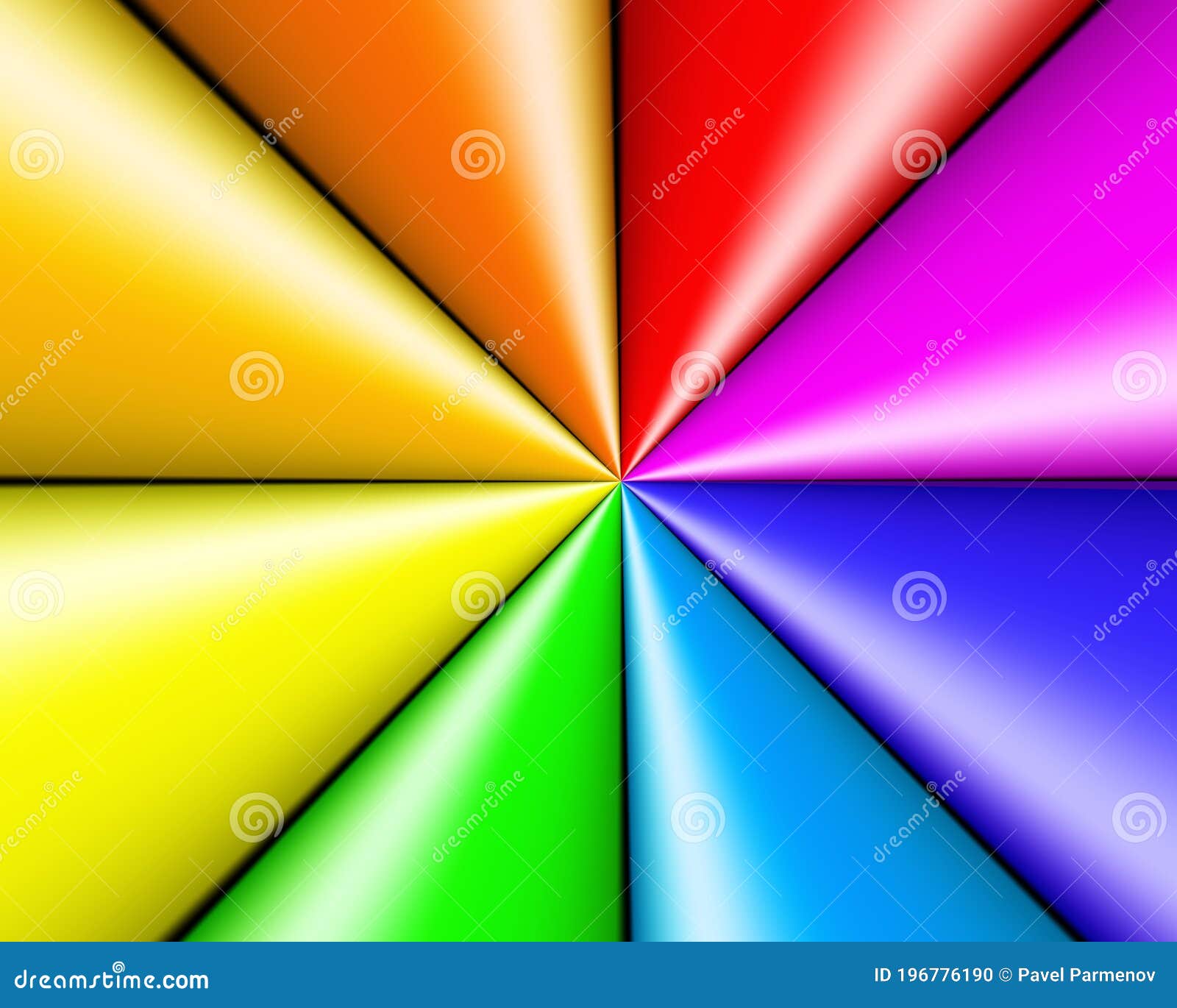 Computer Graphics. Fractal Texture Stock Illustration - Illustration of ...