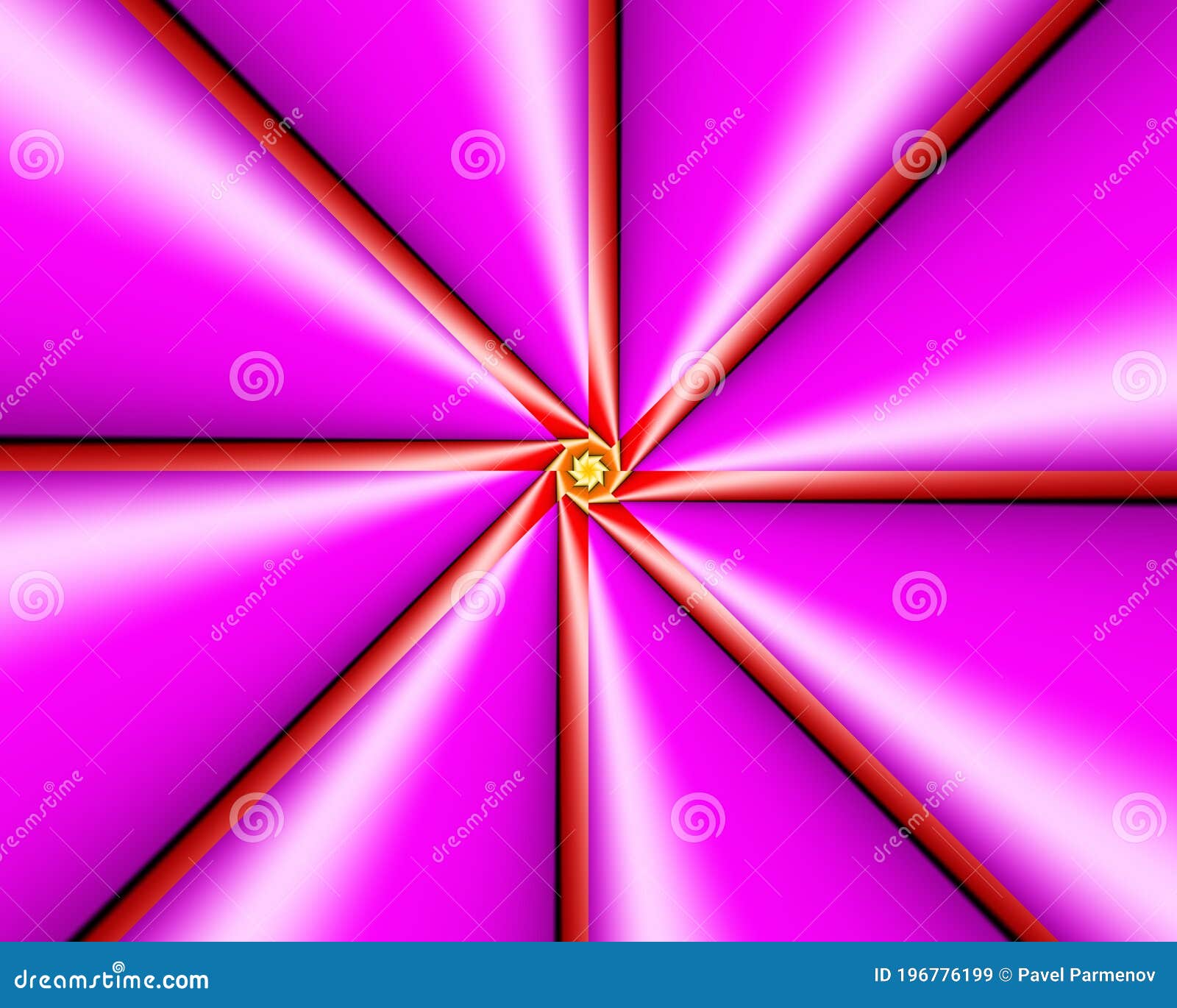 Computer Graphics. Fractal Texture Stock Illustration - Illustration of ...