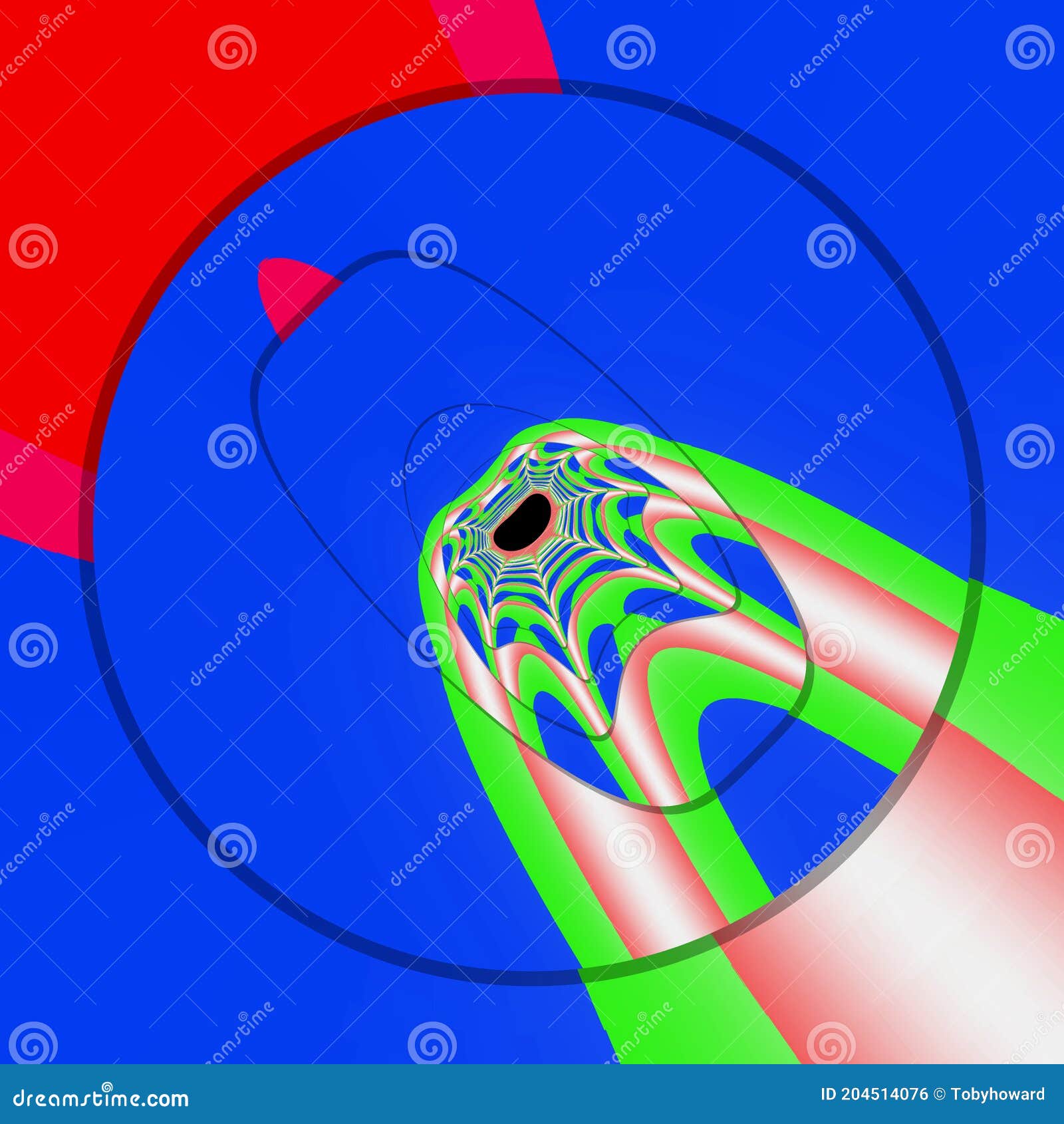 Computer Graphics Image of the Fractal Behaviour of a Mathematical ...