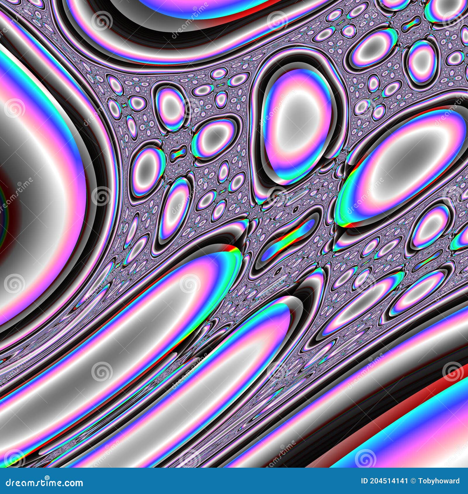 Computer Graphics Image of the Fractal Behaviour of a Mathematical ...