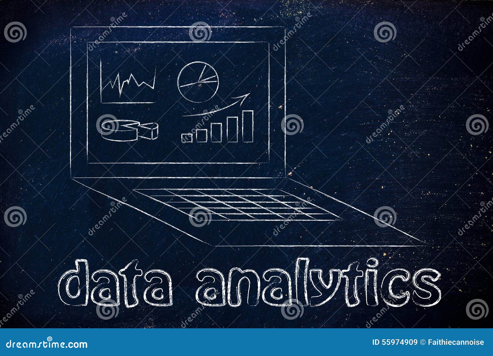 Computer with Graphs and Stats for Data Analytics Stock Image - Image ... Computer with Graphs and Stats for Data Analytics Stock Image - Image ...