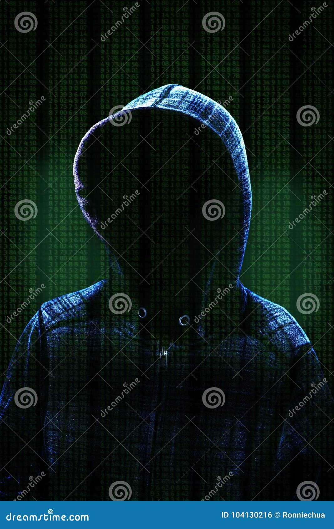 Computer Hacker Committing Cybercrime on the Internet Stock Photo ...