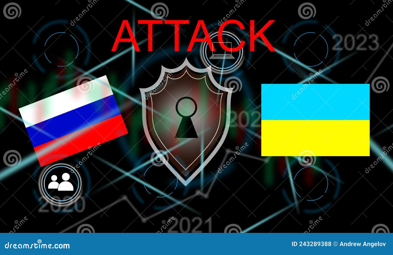 Computer Hacker or Cyber Attack Concept Background with Ukraine Flag ... Computer Hacker or Cyber Attack Concept Background with Ukraine Flag ...