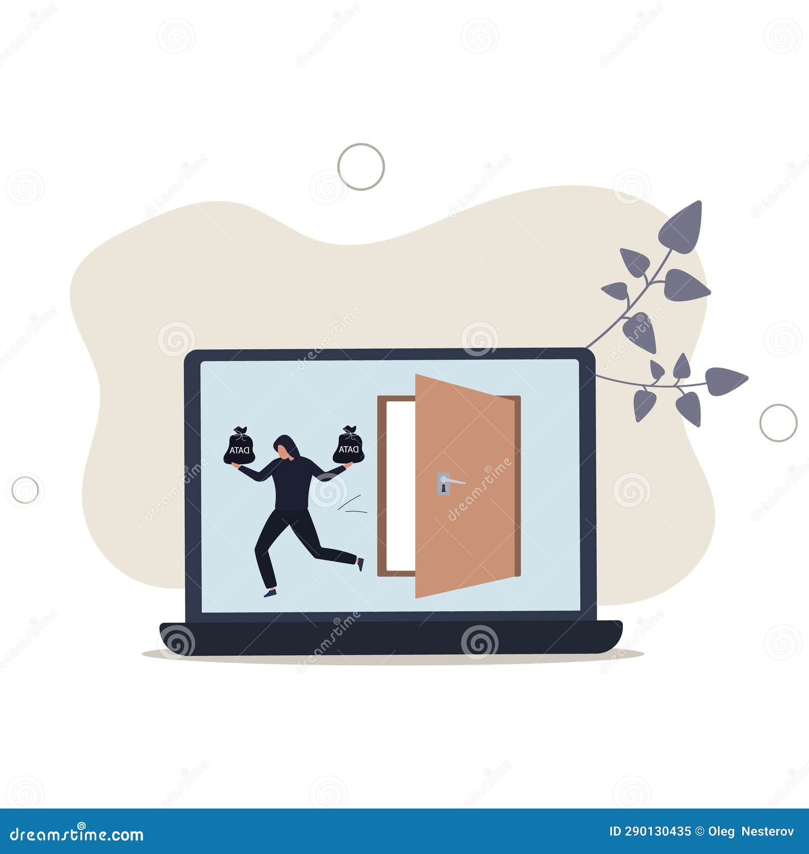 Computer Hacker, Cyber Security, Online Ransomware or Malware To Steal Personal Data from ...