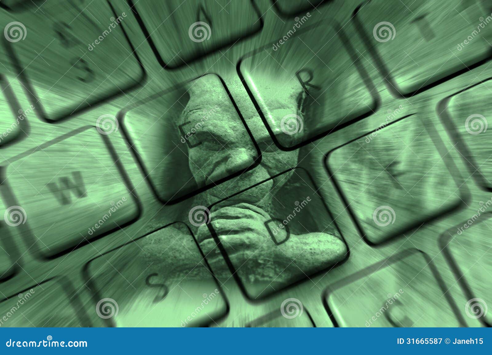 Computer hacker stock image. Image of abstract, gargoyle - 31665587