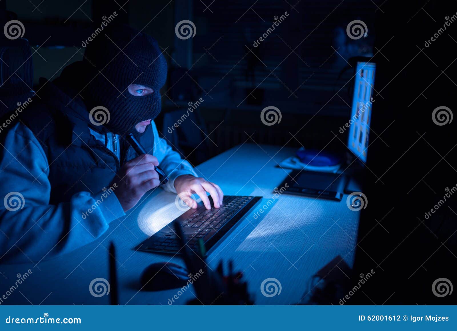 Computer hacker stock photo. Image of cyberspace, lamp - 62001612