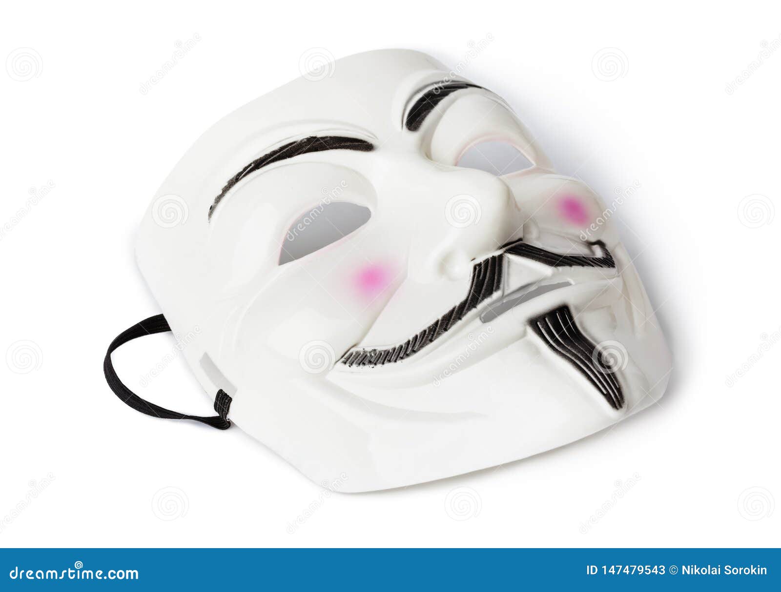 The Hacker In A Mask Hacks The Computer System. Zeros And Ones Are ...