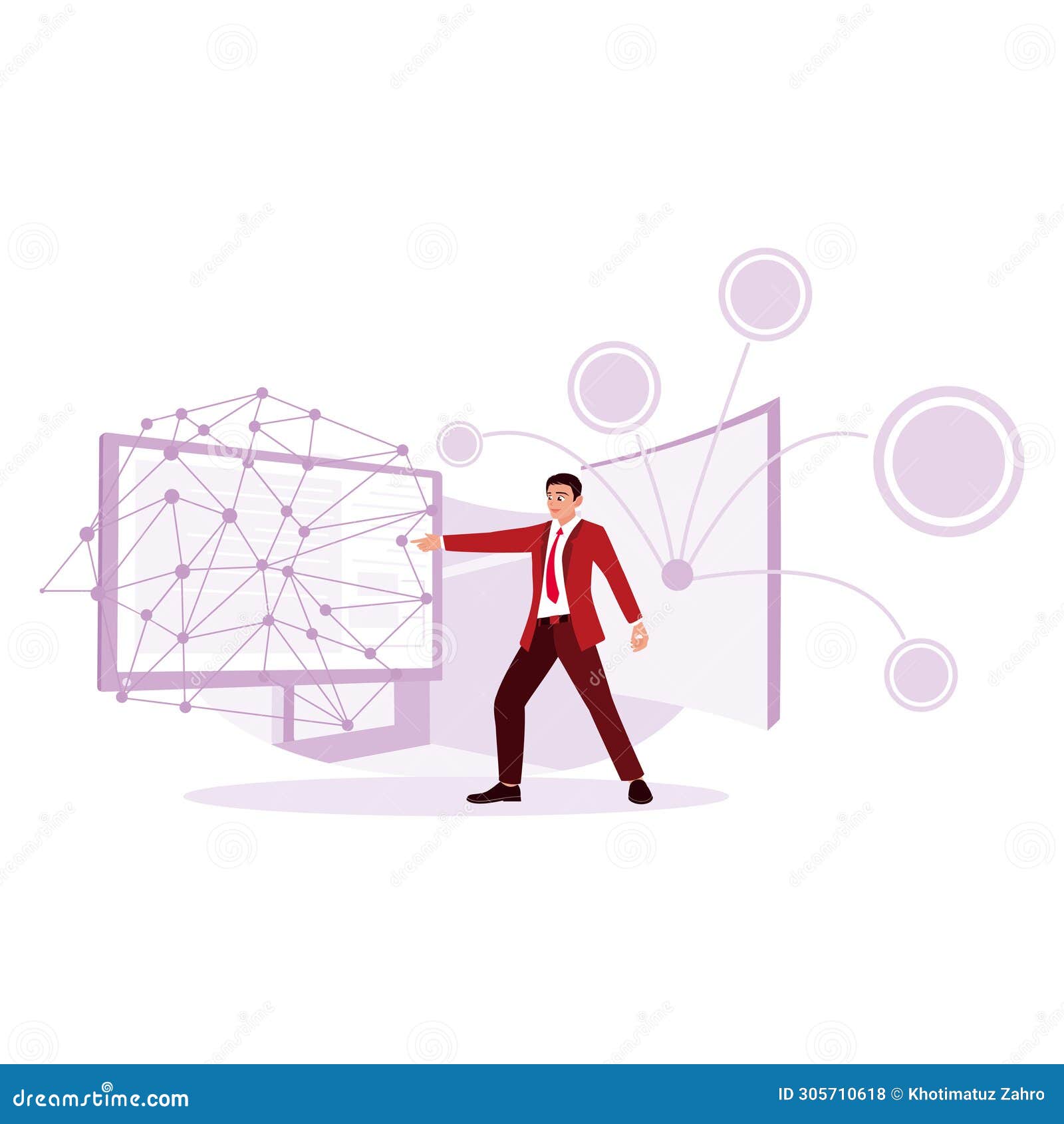 Computer Hacker Programmer Internet Digital Technology Data Cyber Security Concept Computer