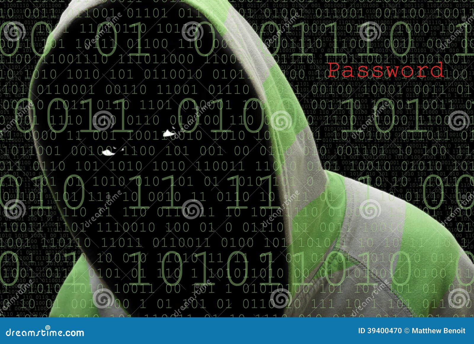 Computer Hacker stock photo. Image of criminal, information - 39400470