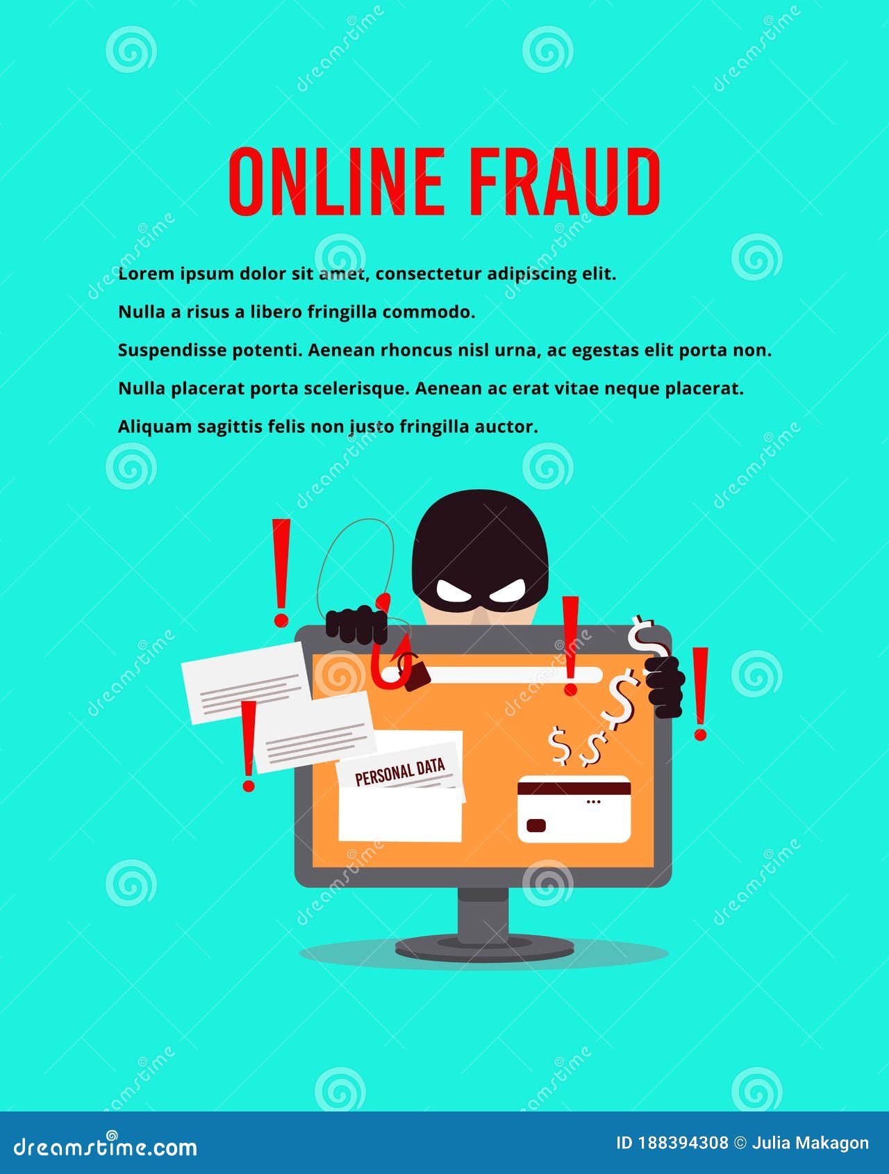 A Computer Hacker Who Steals Money and Personal Data on the Internet ...