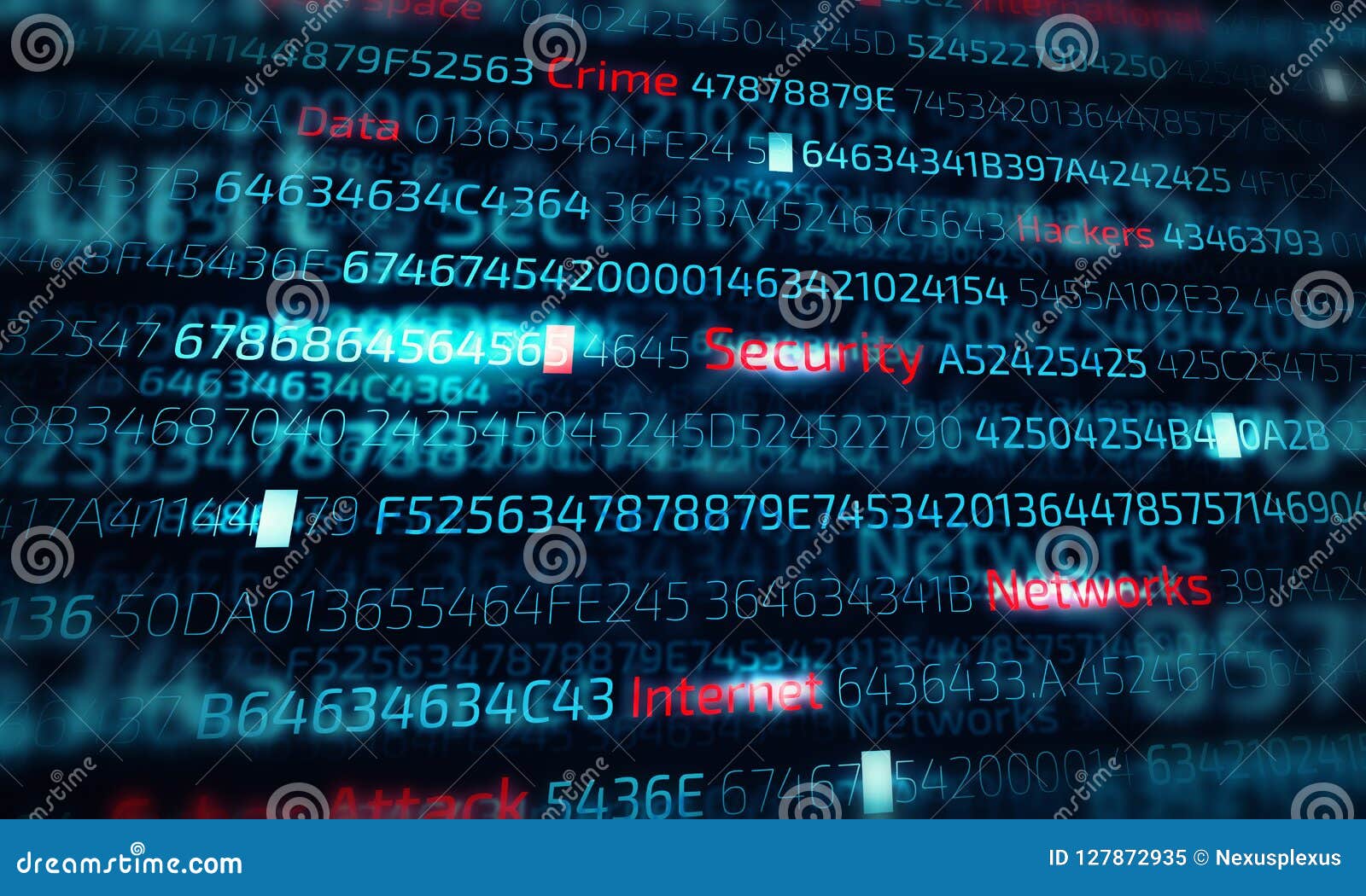 Computer hacking concept stock illustration. Illustration of concept ...