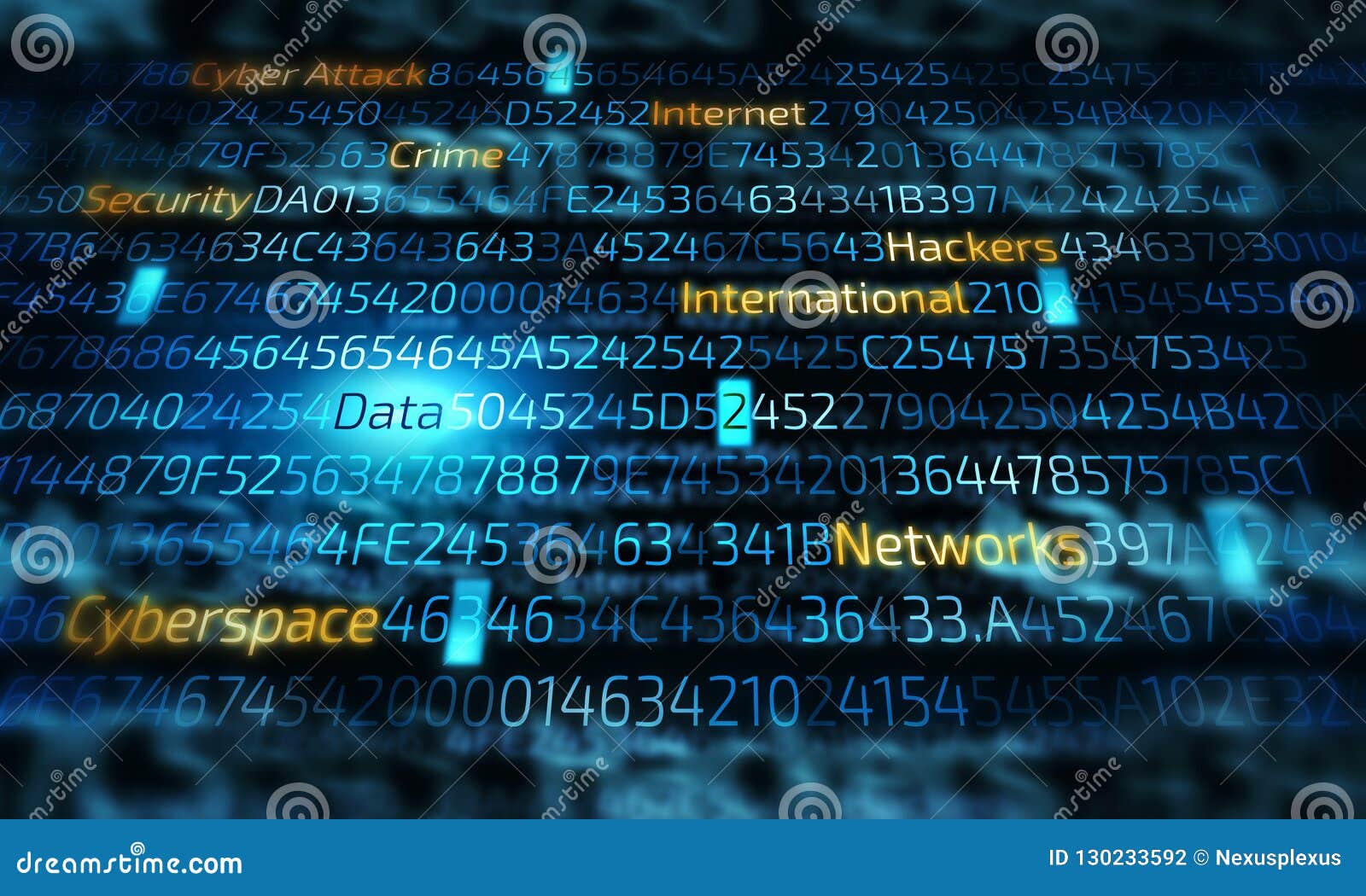 Computer hacking concept stock illustration. Illustration of code - 130233592