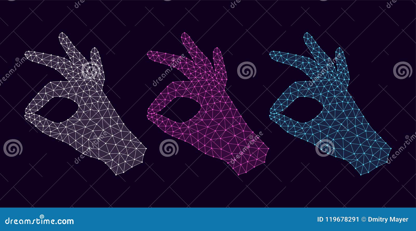 Okay Man Silhouette - Vector Stick Figure | CartoonDealer.com #66333939