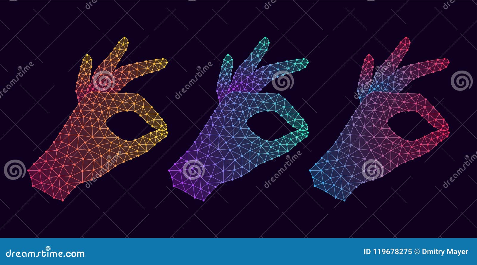 Okay Man Silhouette - Vector Stick Figure | CartoonDealer.com #66333939