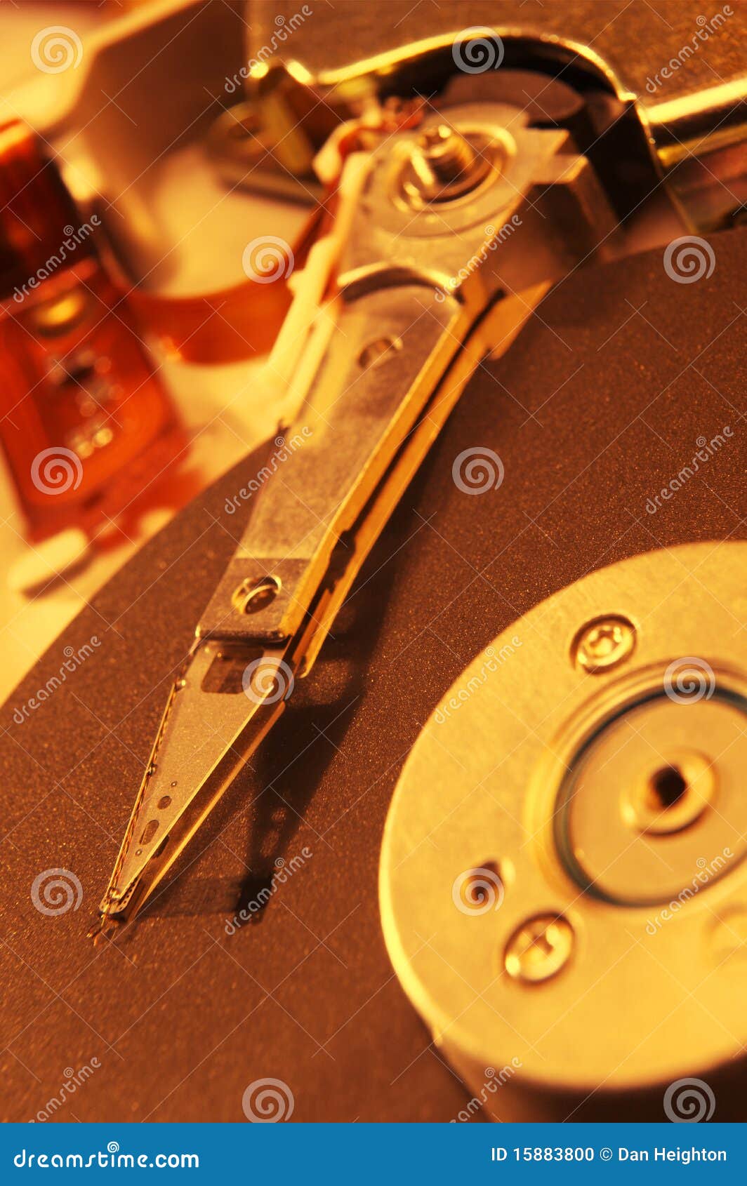 Computer hard disc drive stock photo. Image of hard, computer - 15883800