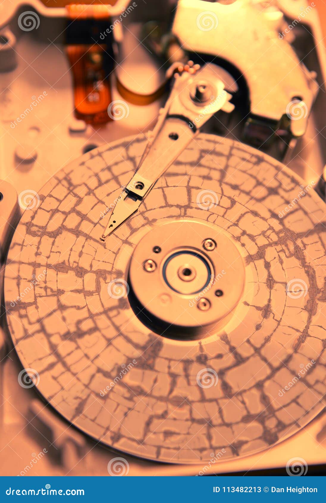 COMPUTER HARD DISC DRIVE stock image. Image of disc - 113482213