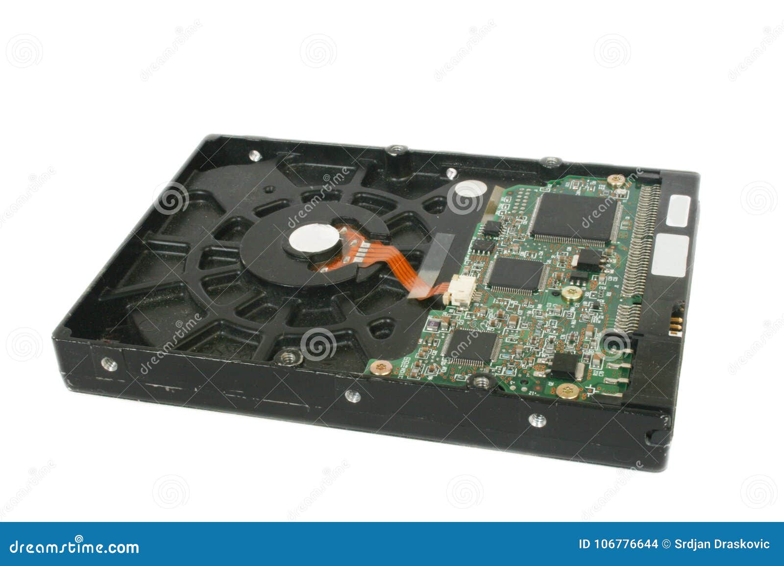 Computer hard disc drive stock photo. Image of compatible - 106776644