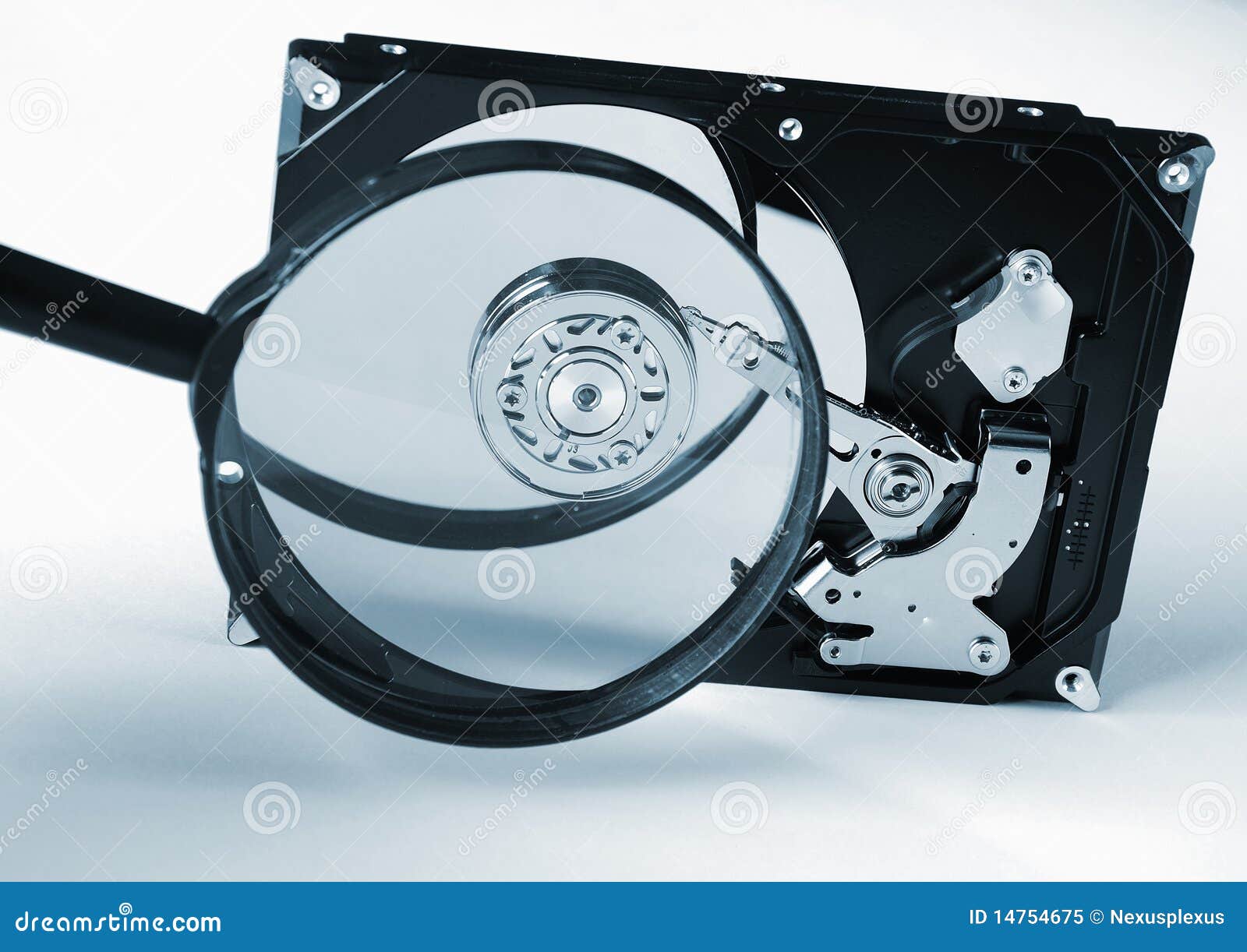 Computer hard disk stock image. Image of driver, glass - 14754675