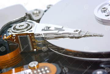 Computer hard disk stock photo. Image of cutout, capacity - 17914250