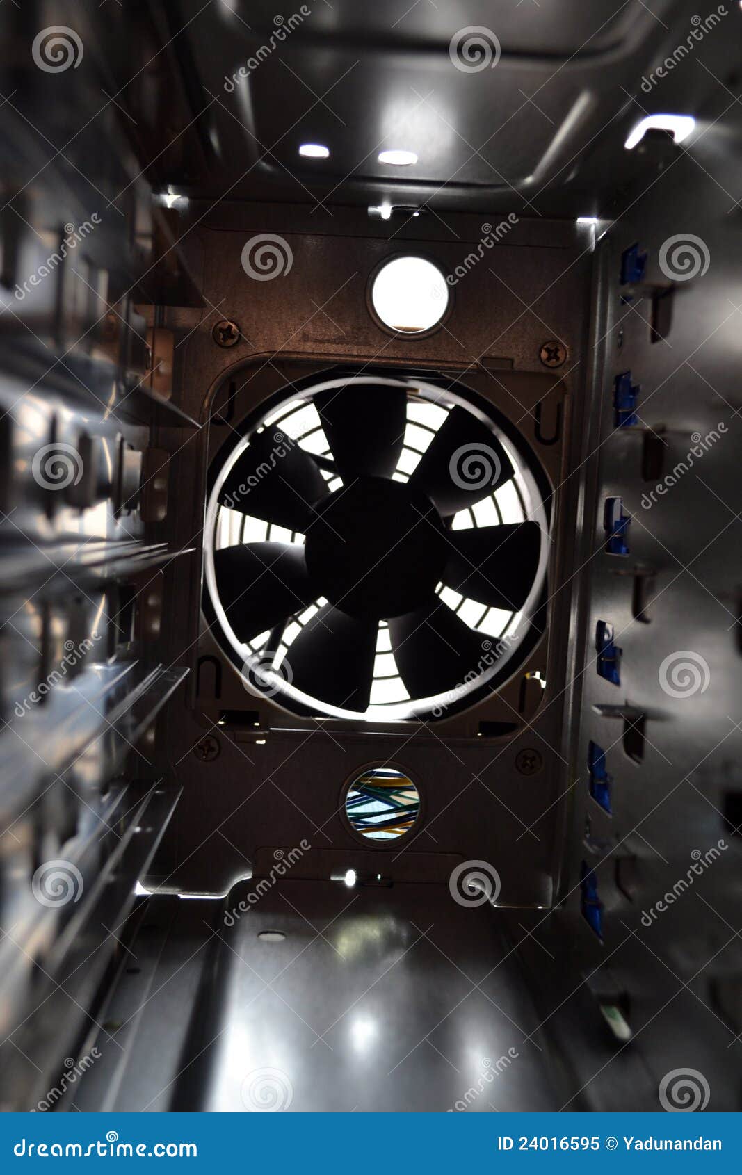 Computer Hard Disk Cooler Fan Stock Image - Image of storage, heat ...